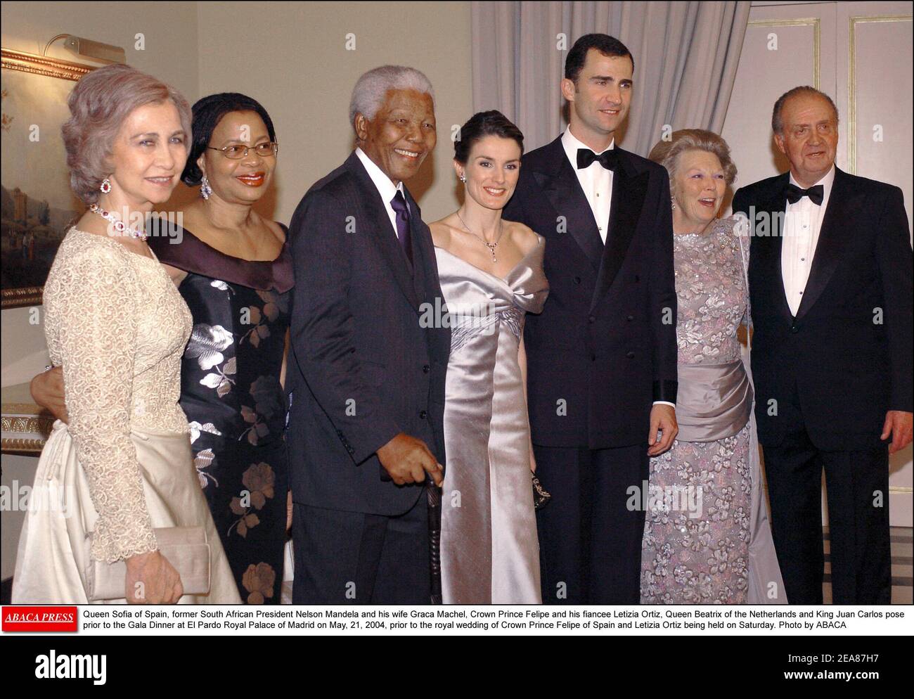 Graca Machel And Nelson Mandela Wedding