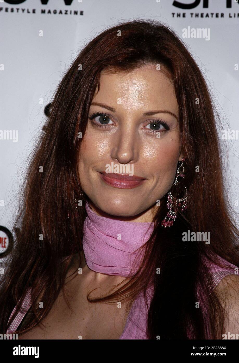 New York, NY May 24, 2004 Rachel York at the first annual Show People ...