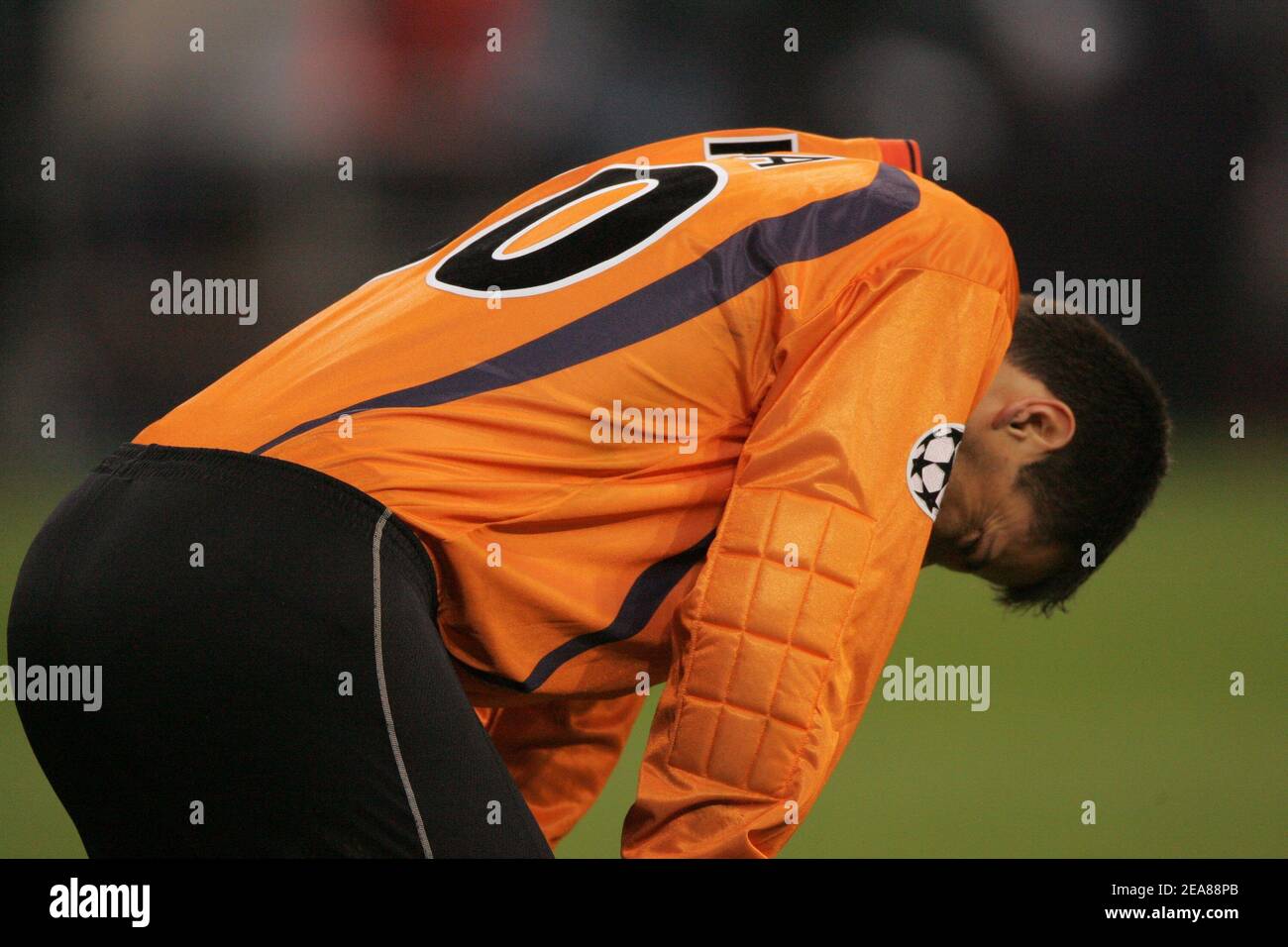AS Monaco goalkeeper Flavio Roma after the Champions League final AS ...