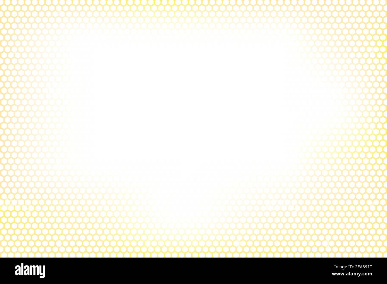Golden background with honeycomb shapes. Vector illustration. Pattern ...