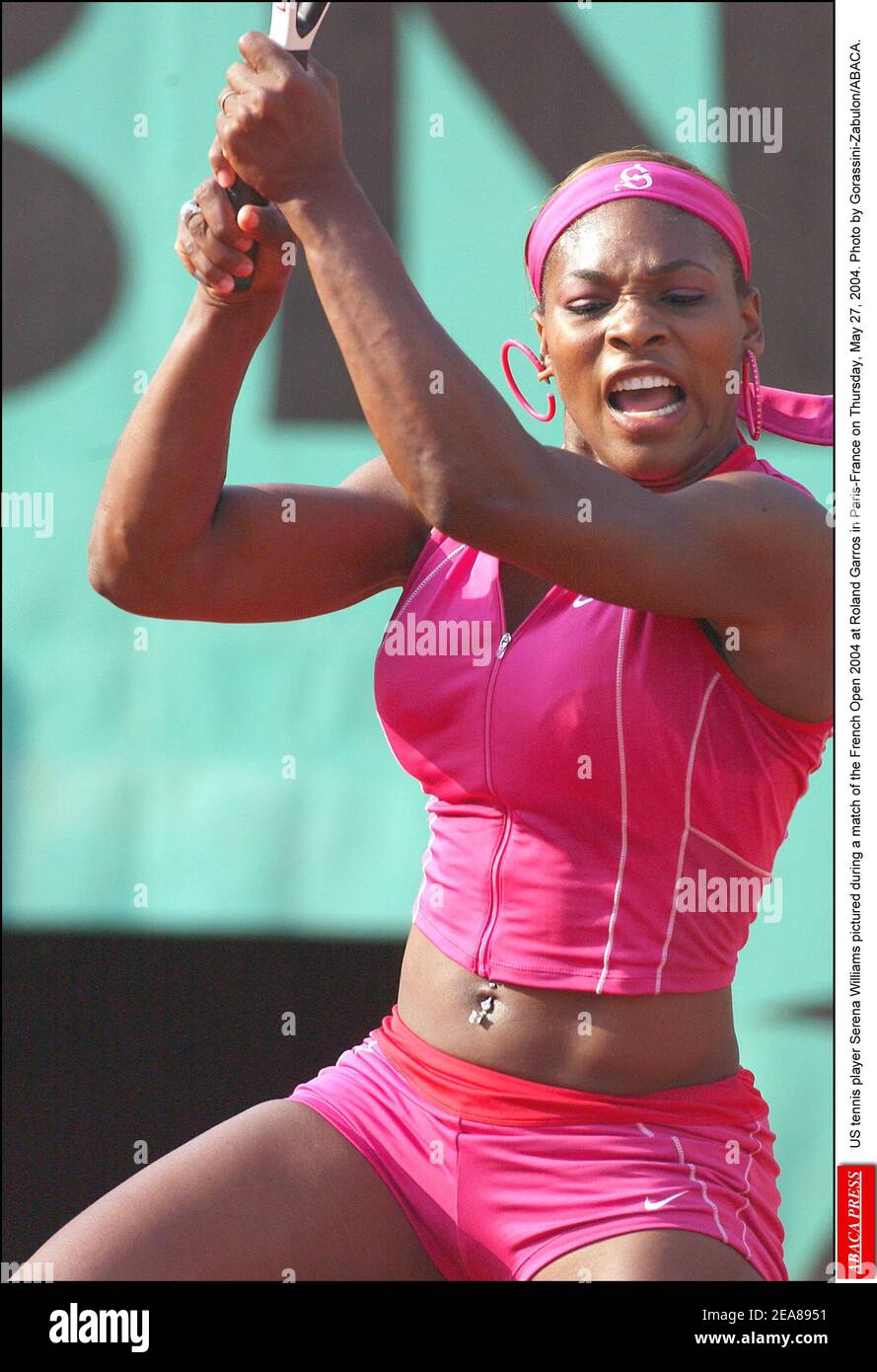 Serena us open 2004 hi-res stock photography and images - Alamy