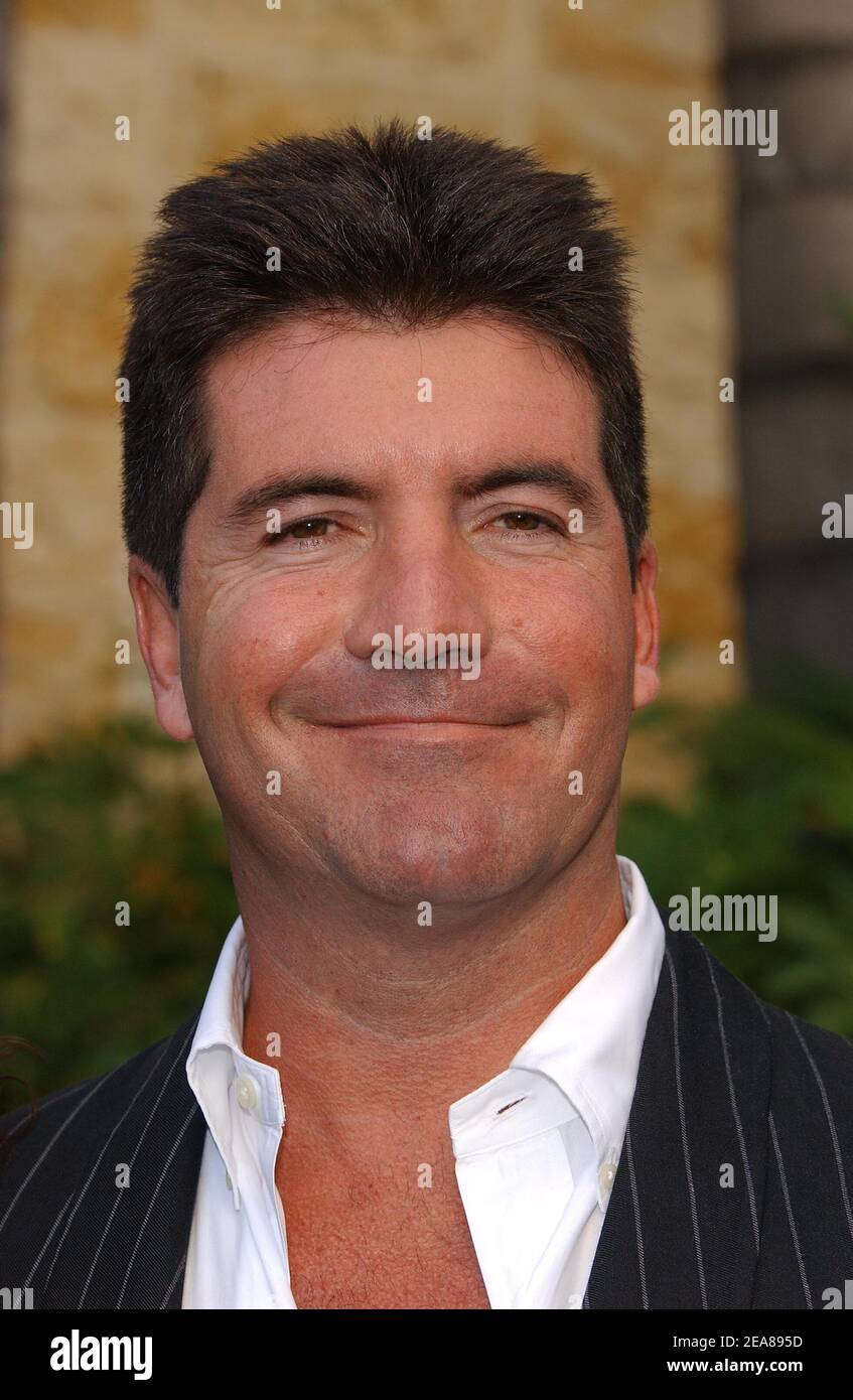 Simon Cowell attends the American Idol Grand Finale at the Kodak ...