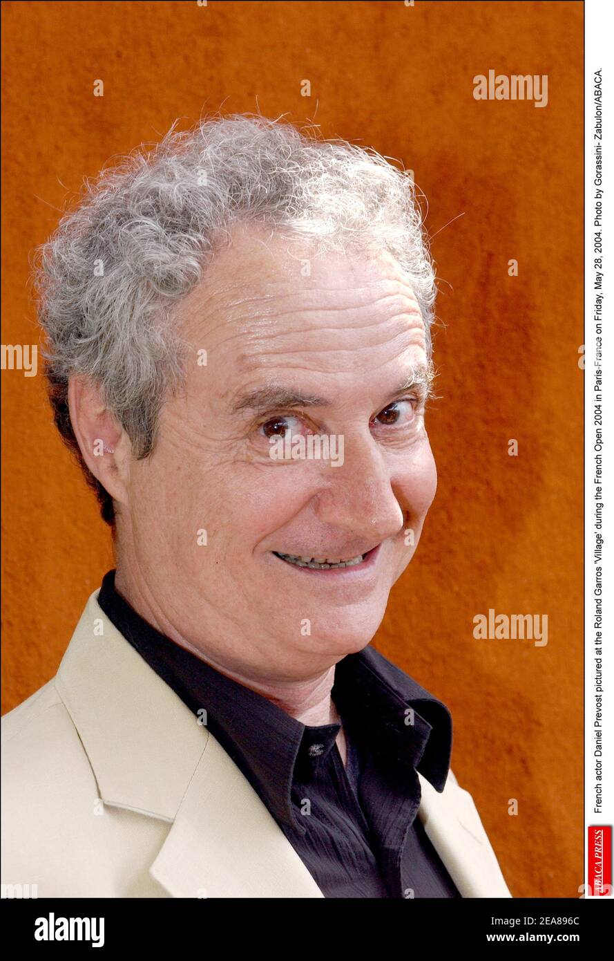 French actor Daniel Prevost pictured at the Roland Garros 'Village ...