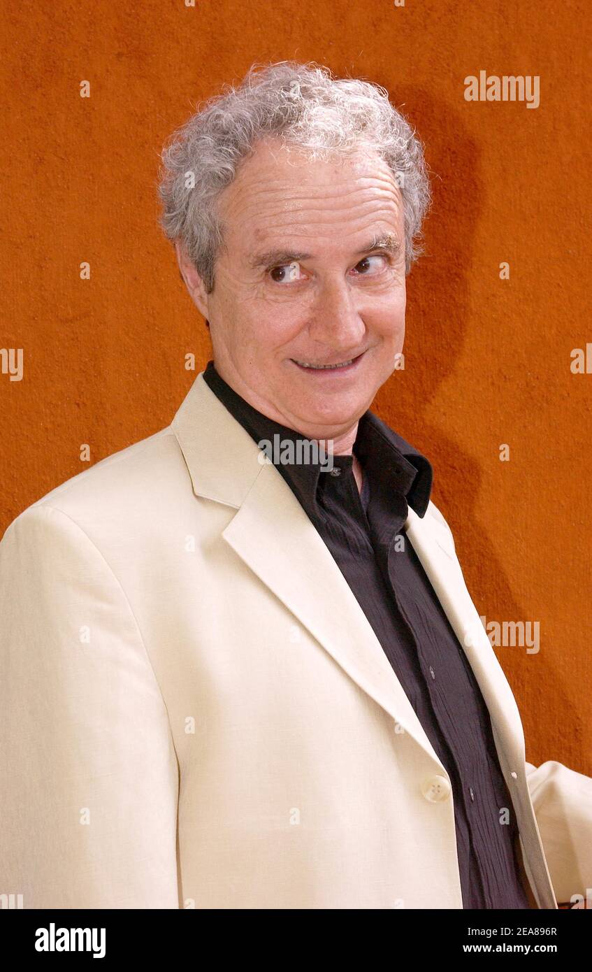 French actor Daniel Prevost pictured at the Roland Garros 'Village ...