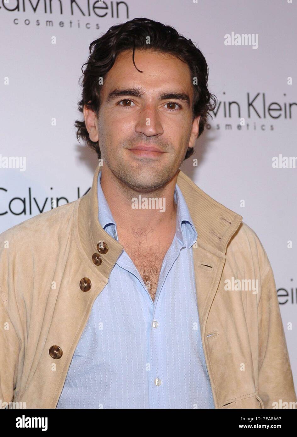 Ben Chaplin arrives at Calvin Klein's Eternity Moment fragrance launch ...