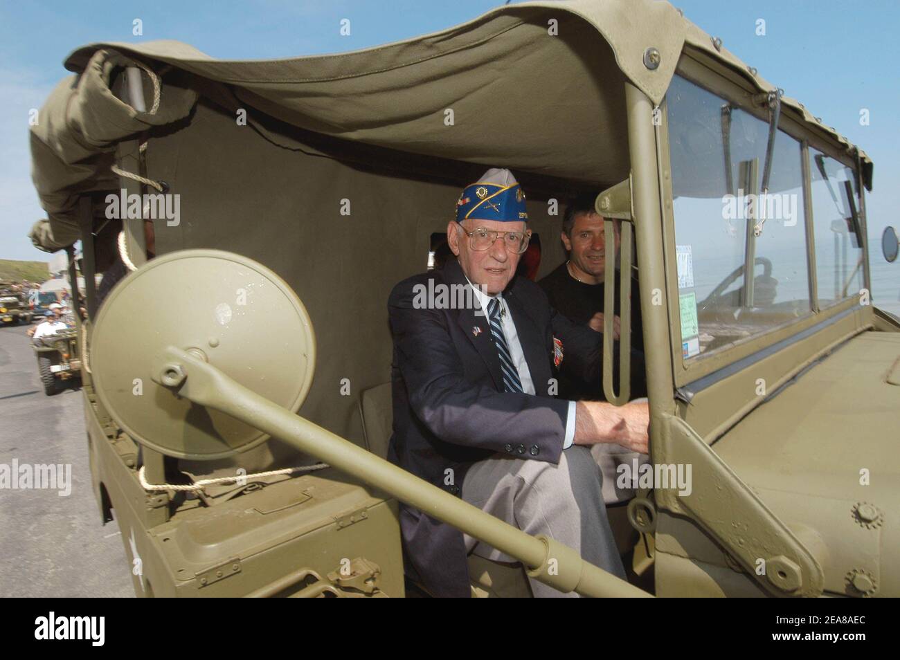 D-Day veterans of the 29th Infantry Division attend a ceremony at ...