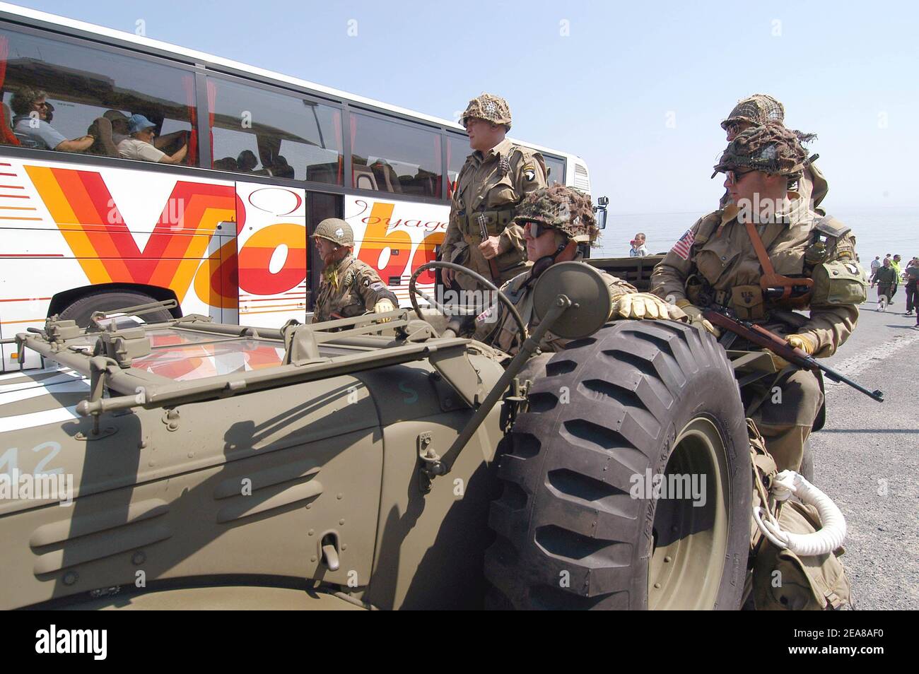 D-Day veterans of the 29th Infantry Division attend a ceremony at ...