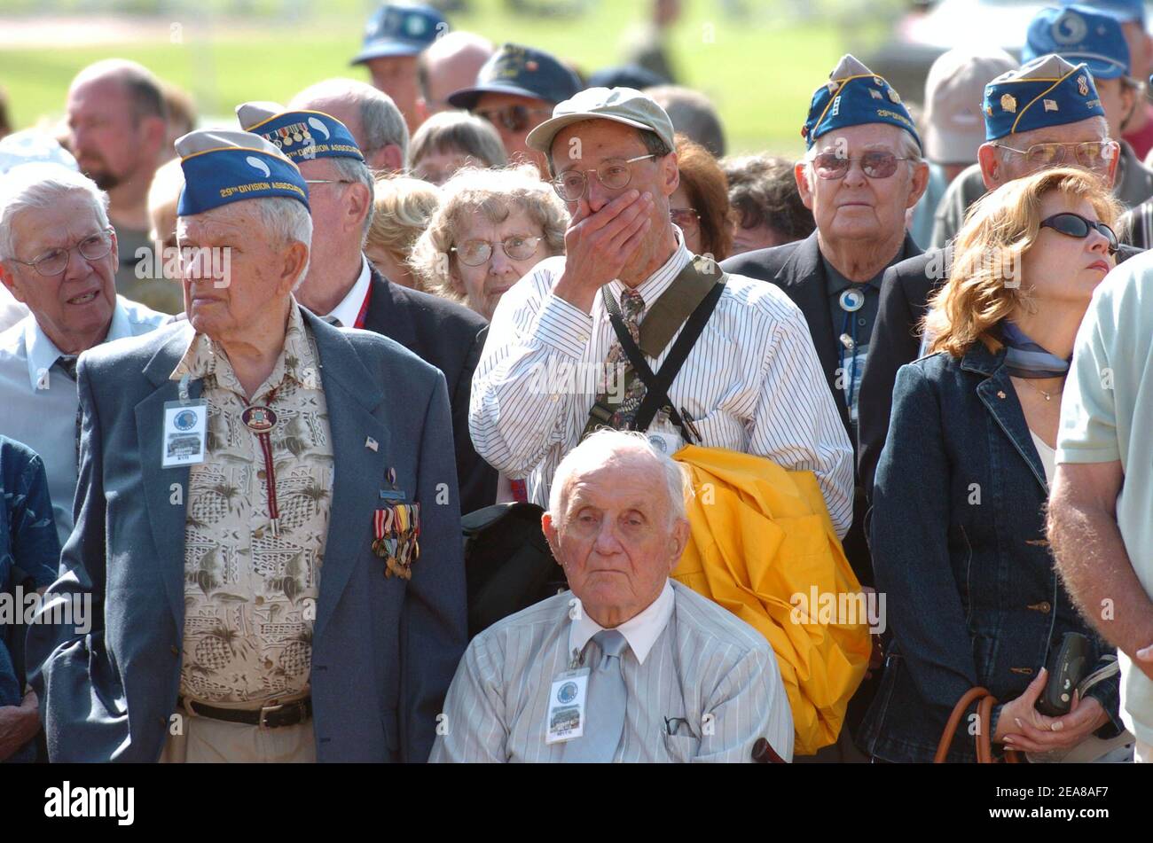 D-Day veterans of the 29th Infantry Division and their families visit ...