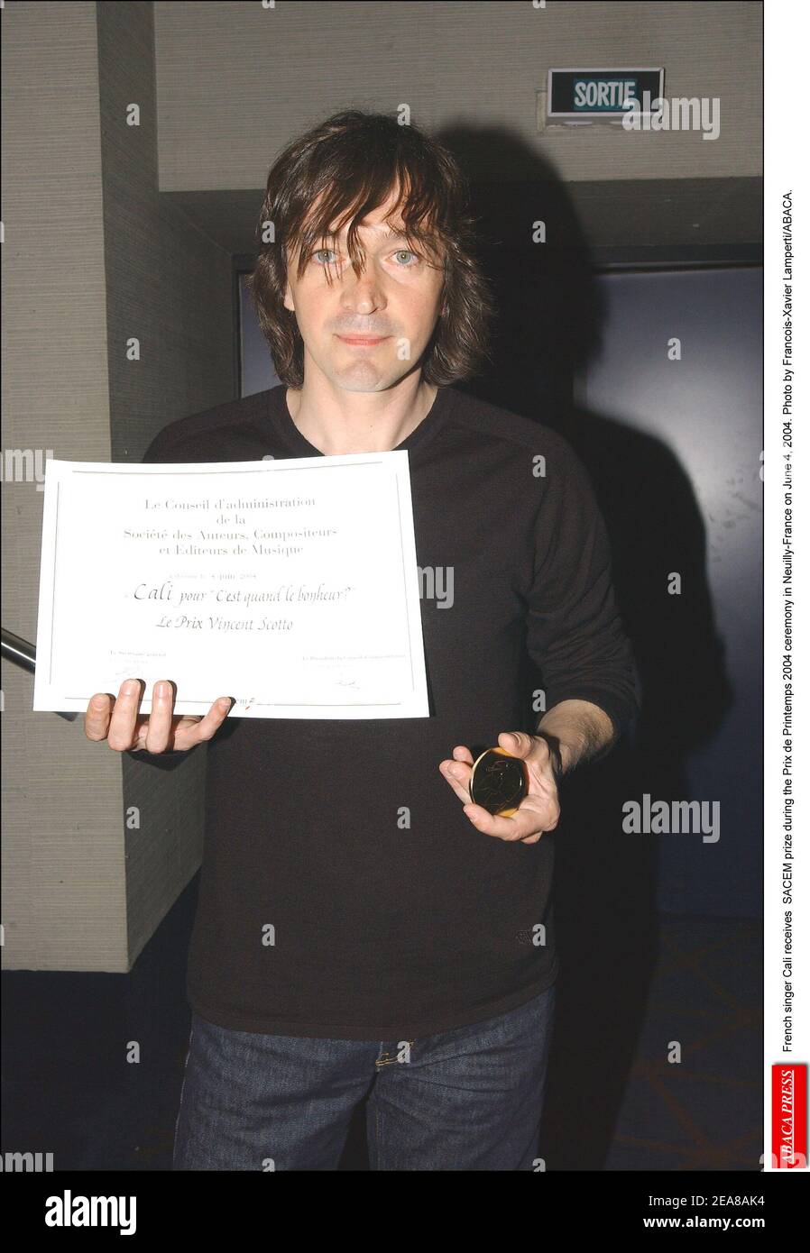 Ceremony of sacem awards hi-res stock photography and images - Alamy