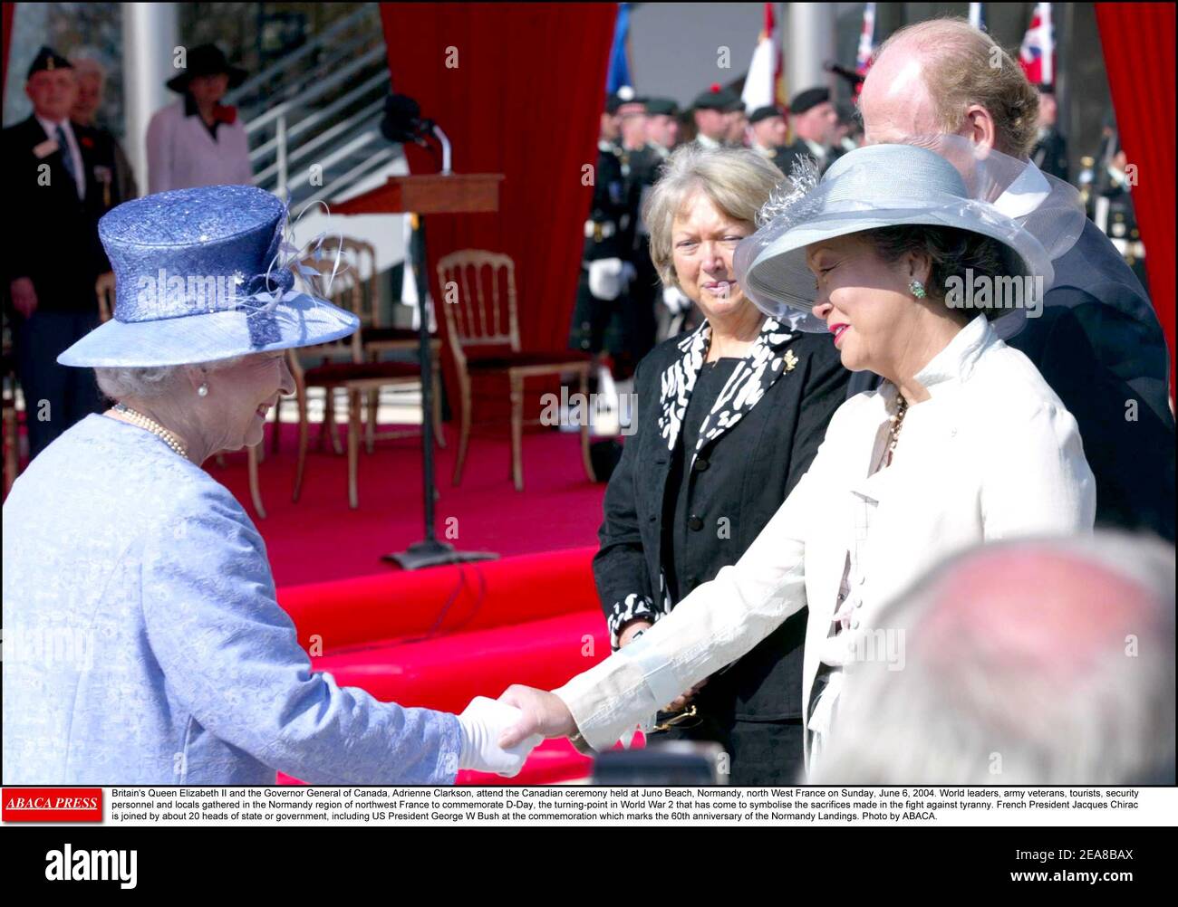 Governor general canada adrienne clarkson hi-res stock photography and ...
