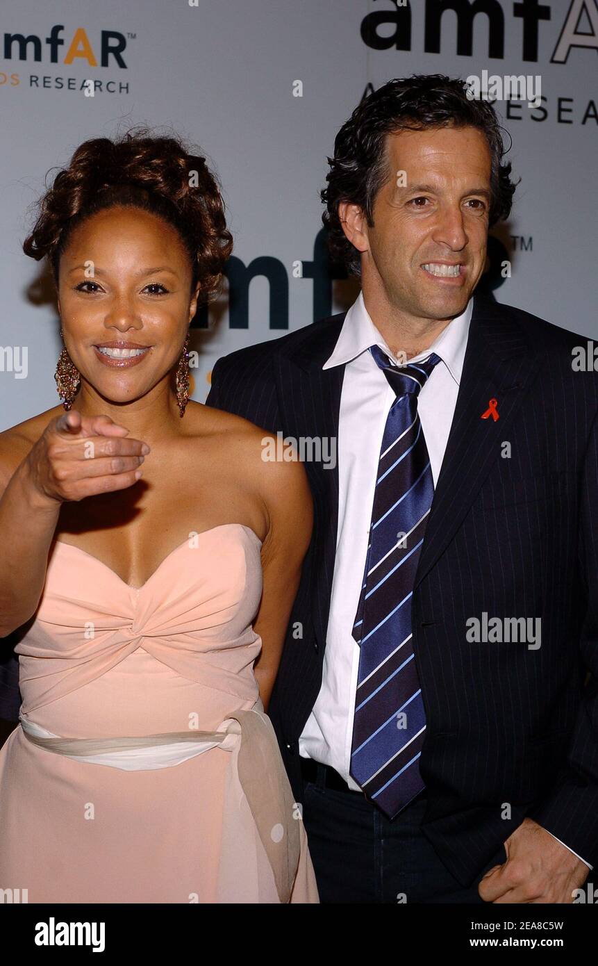 Lynn Whitfield and Kenneth Cole arrive at the amfAR Honoring With Pride ...