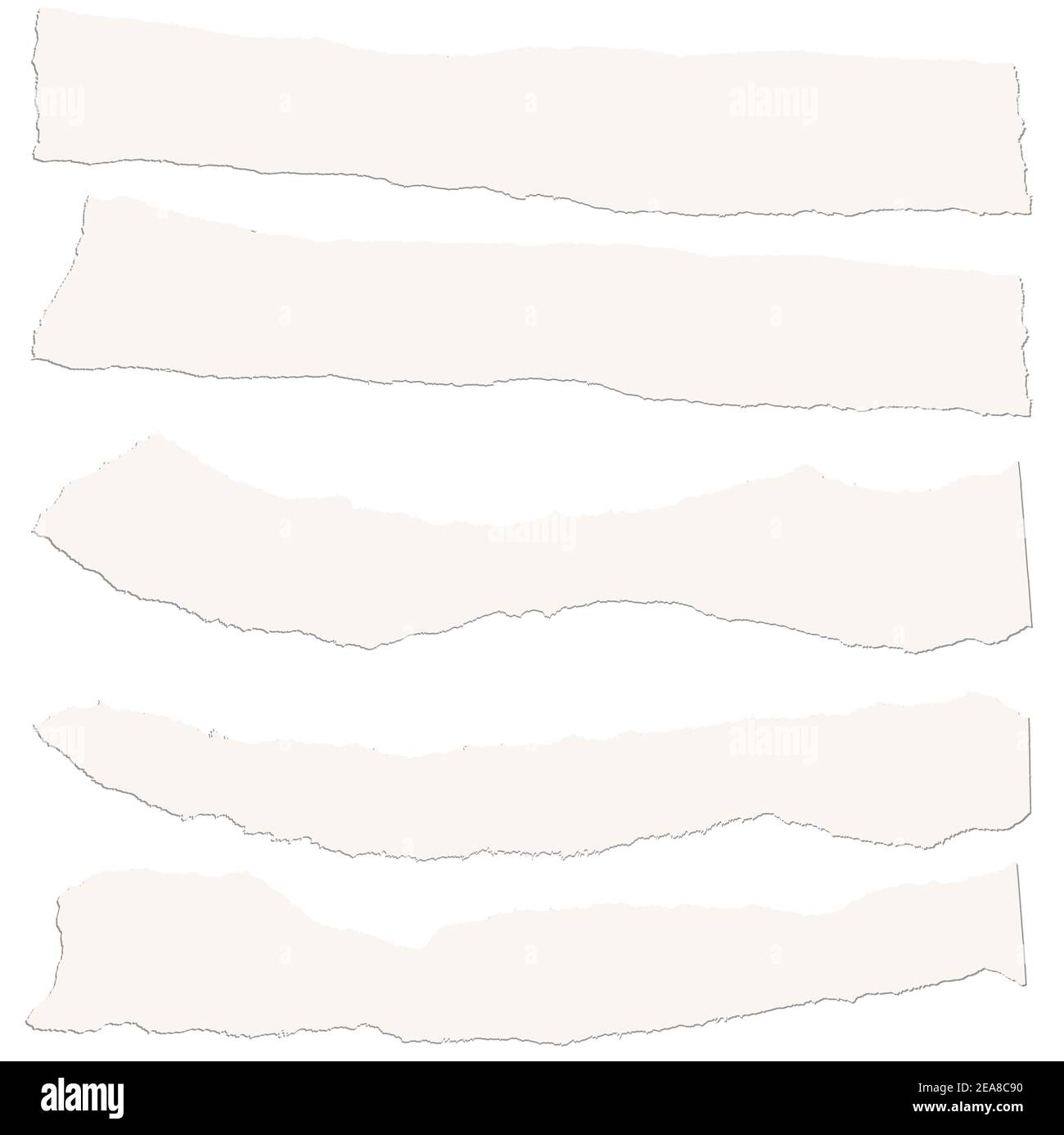 Colored scraps of paper Stock Vector Images - Alamy