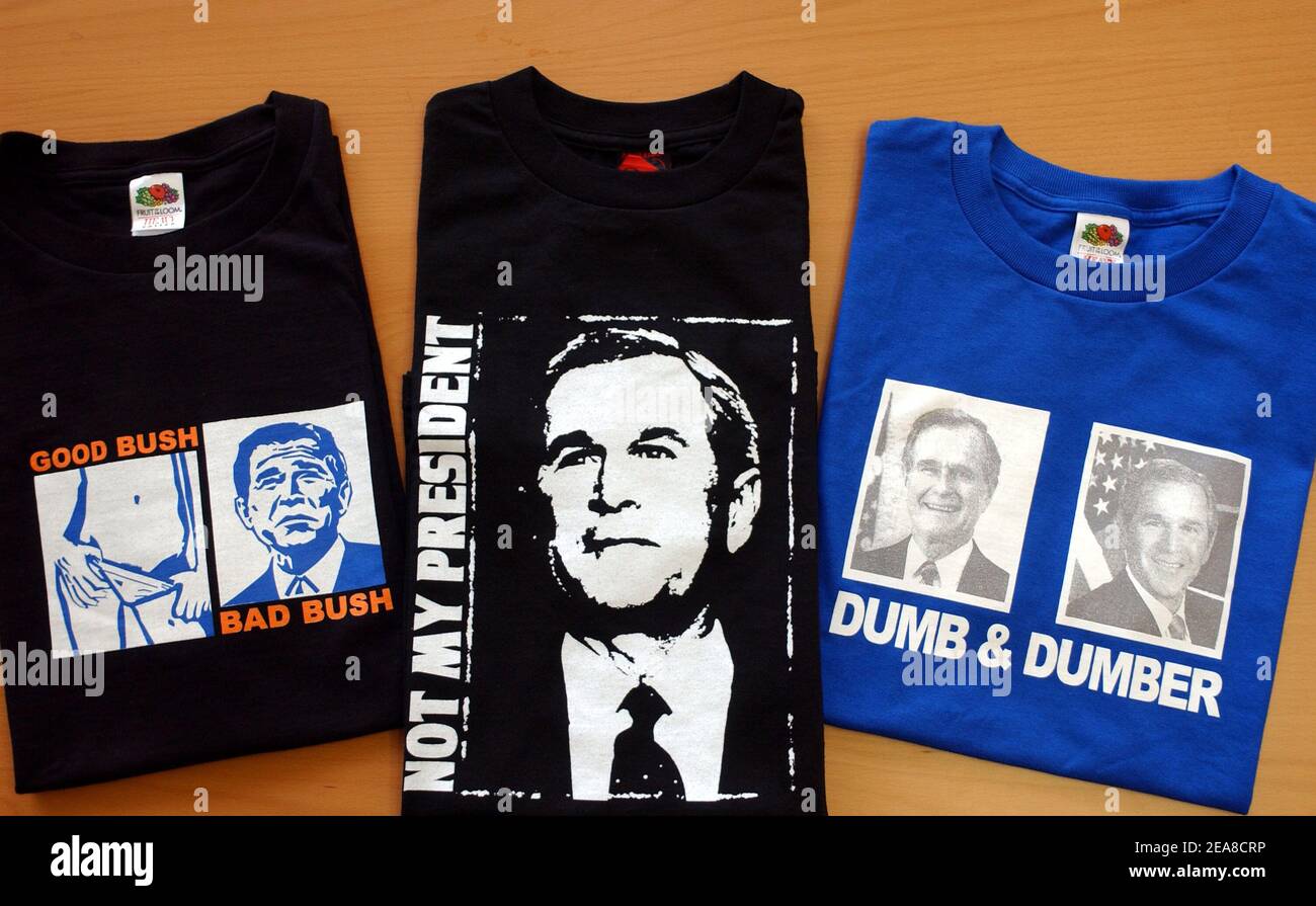 Anti bush slogan hi-res stock photography and images - Alamy