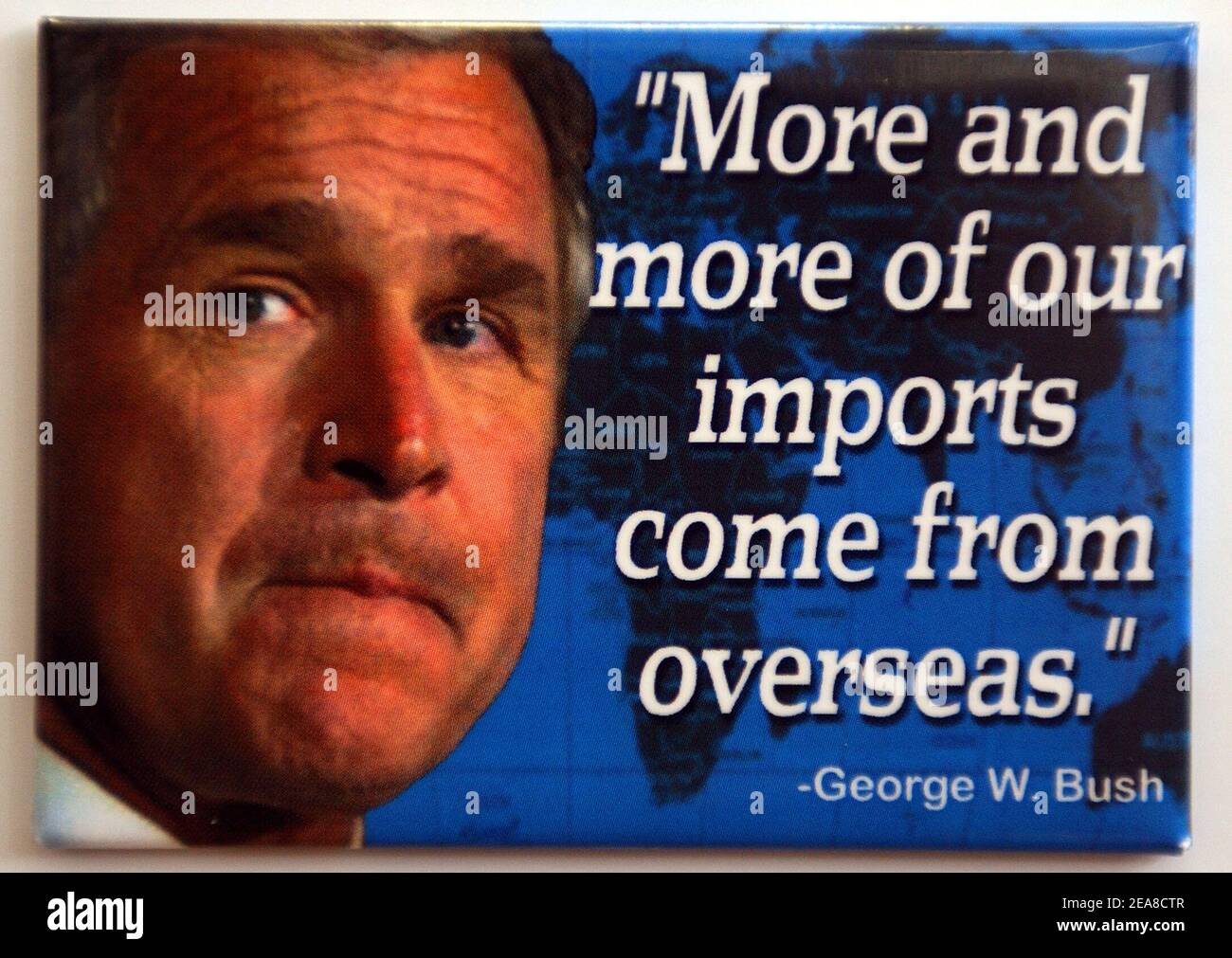 Anti bush slogan hi-res stock photography and images - Alamy