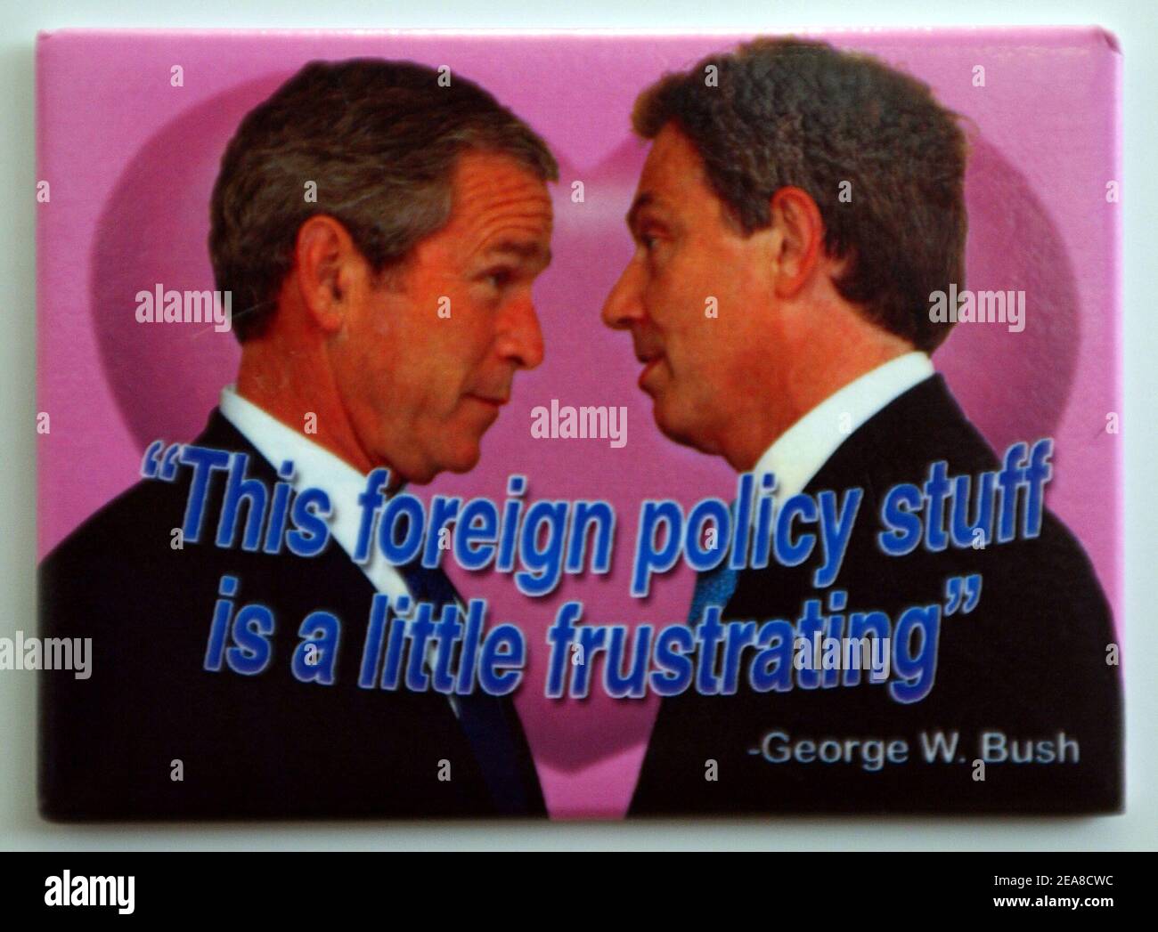 Anti bush slogan hi-res stock photography and images - Alamy