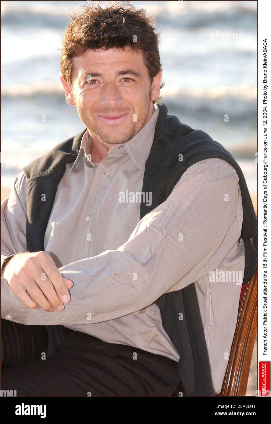 French Actor Patrick Bruel attends the 18 th Film Festival : Romantic ...