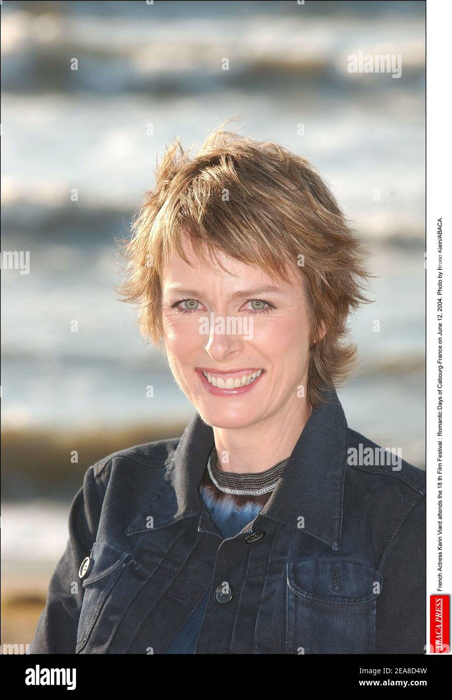 French Actress Karin Viard attends the 18 th Film Festival : Romantic ...