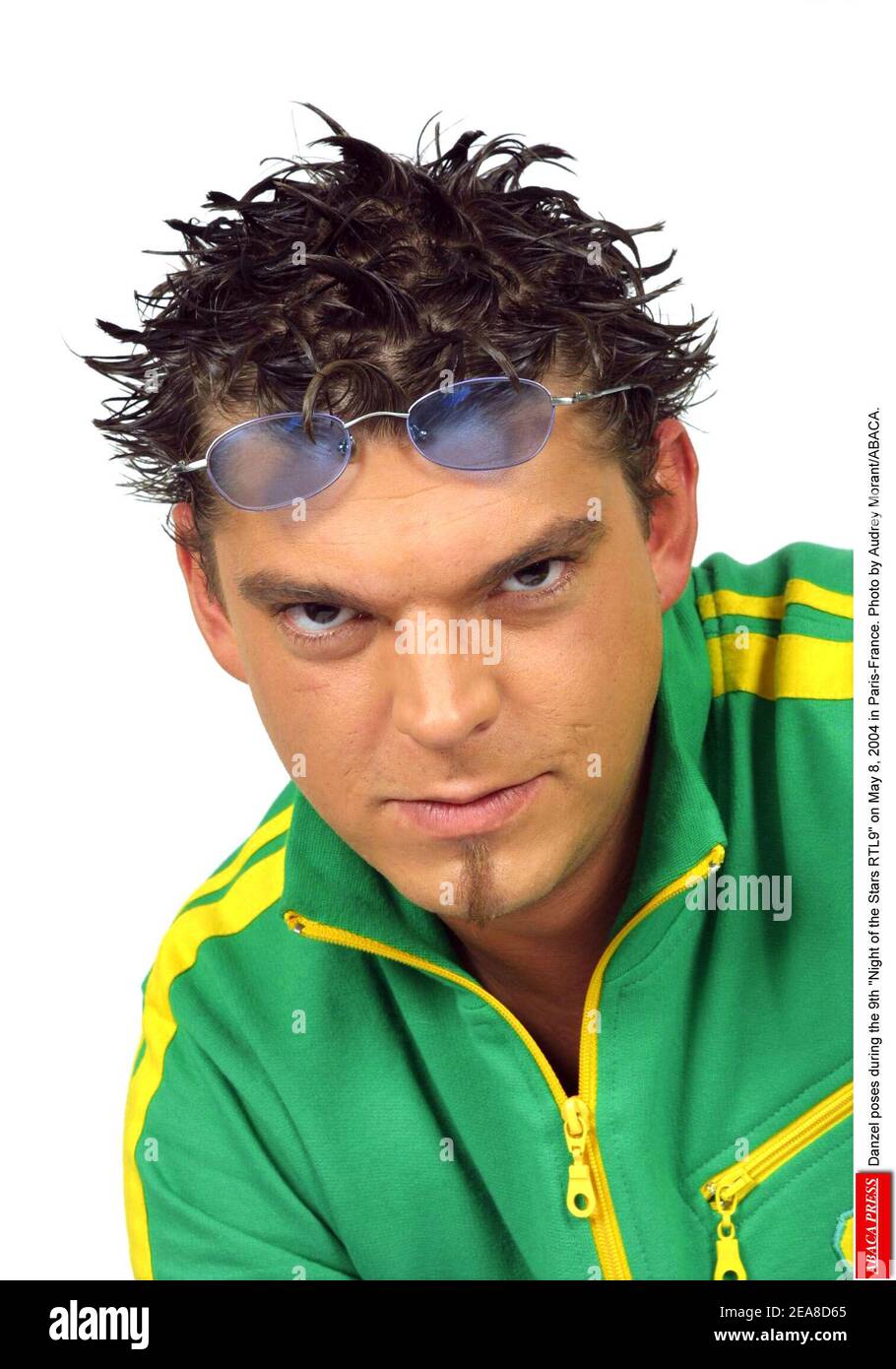 Danzel poses during the 9th Night of the Stars RTL9 on May 8, 2004 in ...