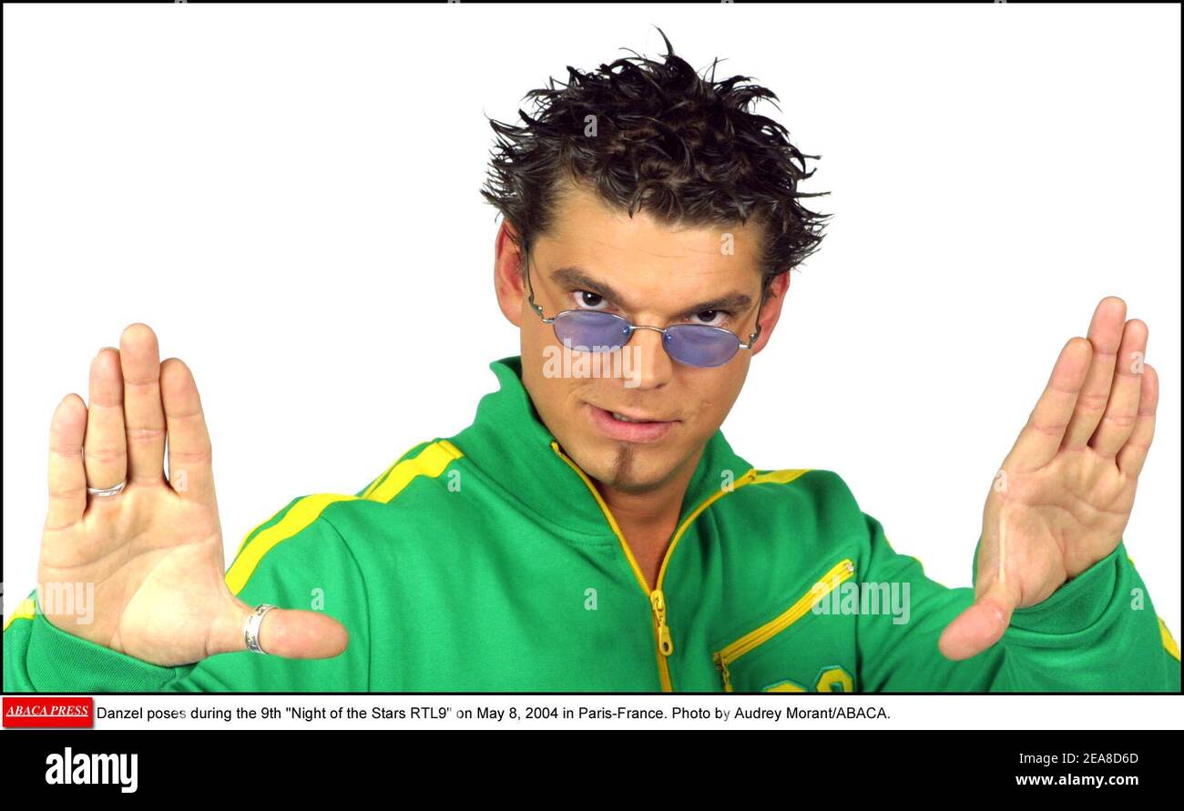 Danzel poses during the 9th Night of the Stars RTL9 on May 8, 2004 in ...