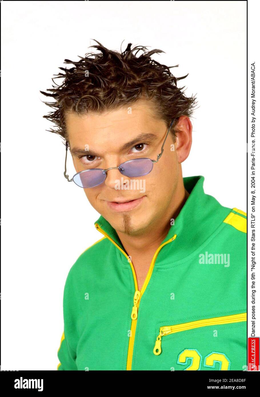 Danzel poses during the 9th Night of the Stars RTL9 on May 8, 2004 in ...