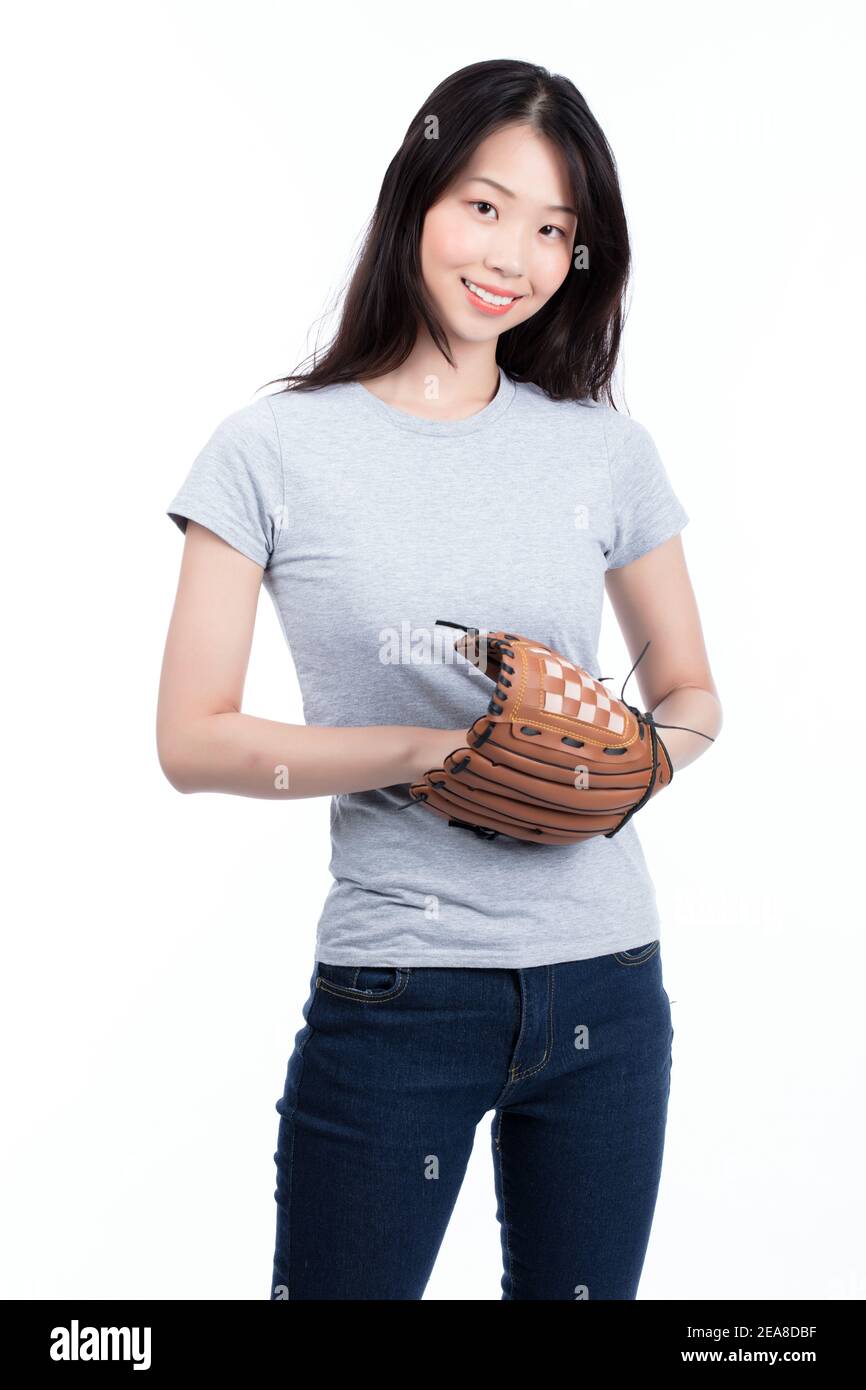 Female pitcher throw hi-res stock photography and images - Alamy