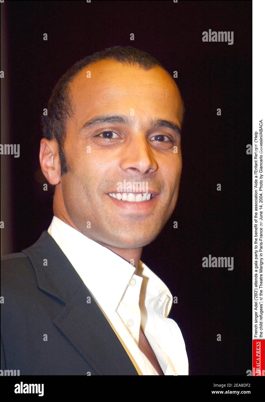 French singer Adel ('2B3') attends a gala party to the benefit of the ...