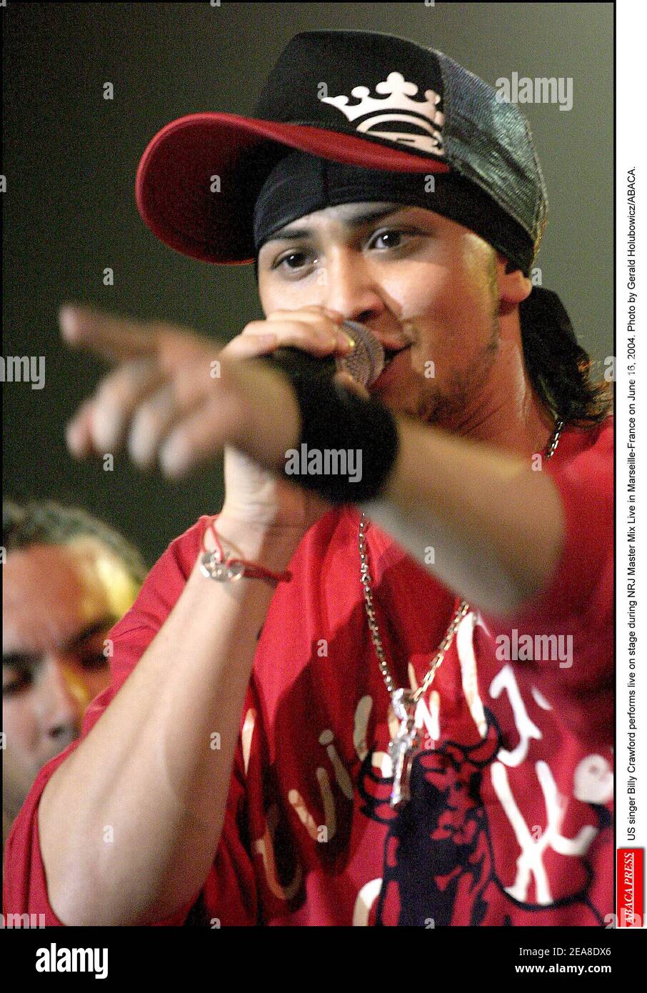 US singer Billy Crawford performs live on stage during NRJ Master Mix ...