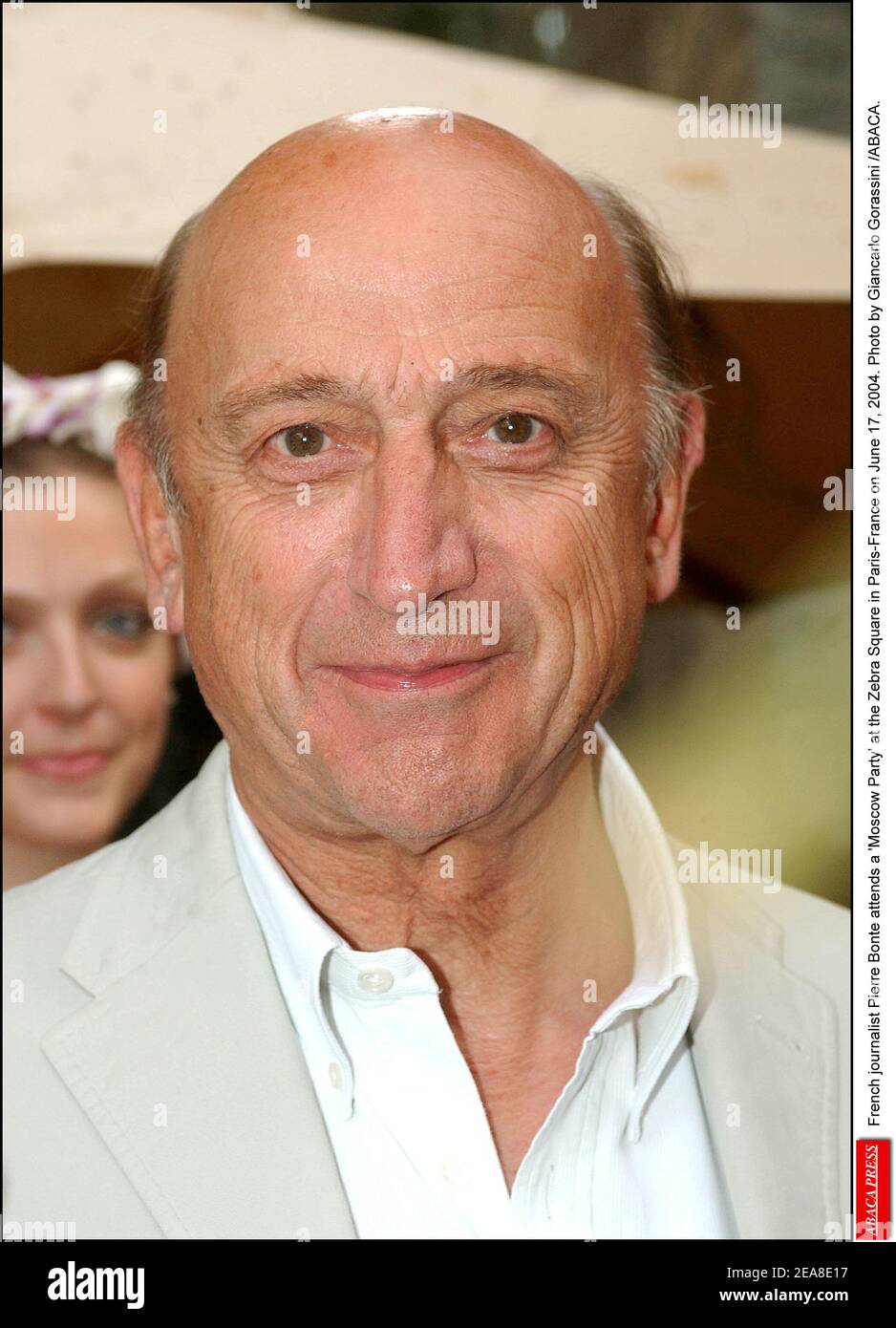 French journalist Pierre Bonte attends a 'Moscow Party' at the Zebra ...