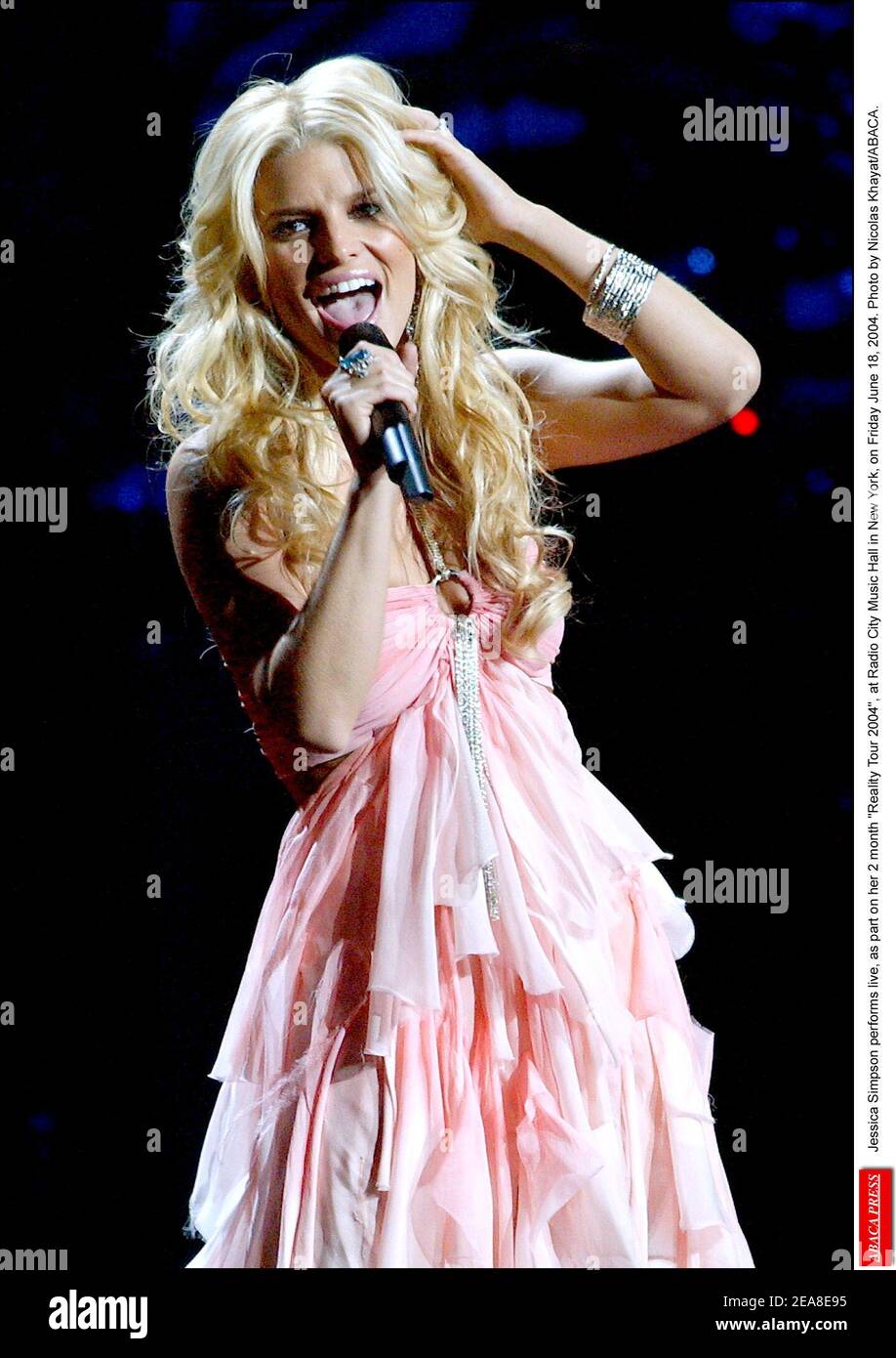 Jessica Simpson Singing Face