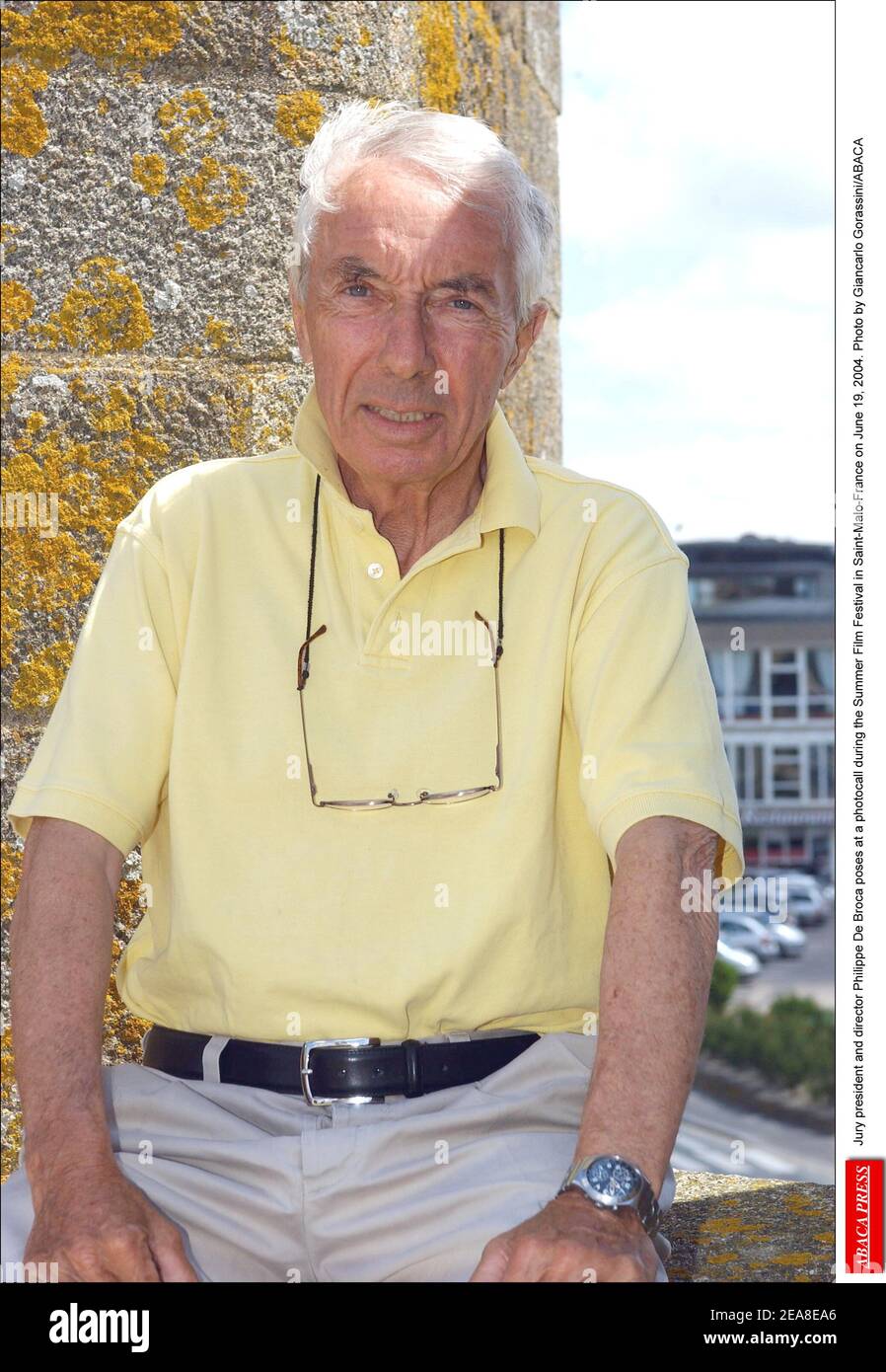 Jury president and director Philippe De Broca poses at a photocall ...