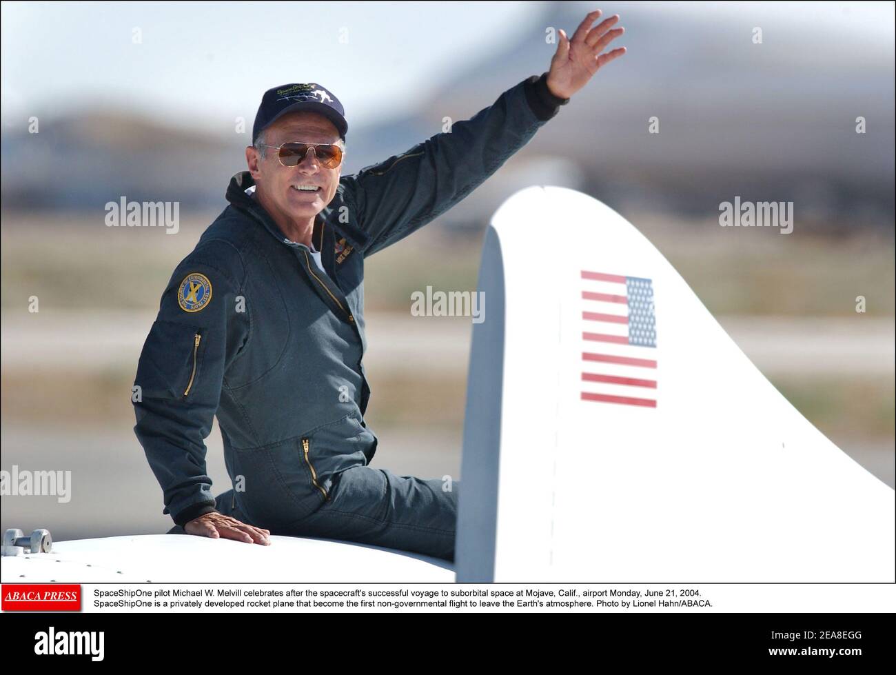 The historic flight of SpaceShipOne pilot by Michael Melvill, the first ...