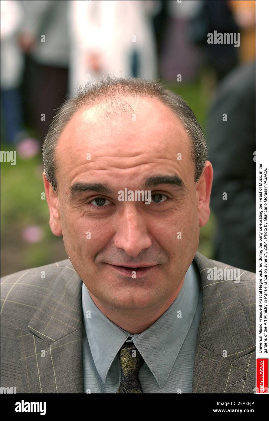 Universal Music President Pascal Negre pictured during the party ...