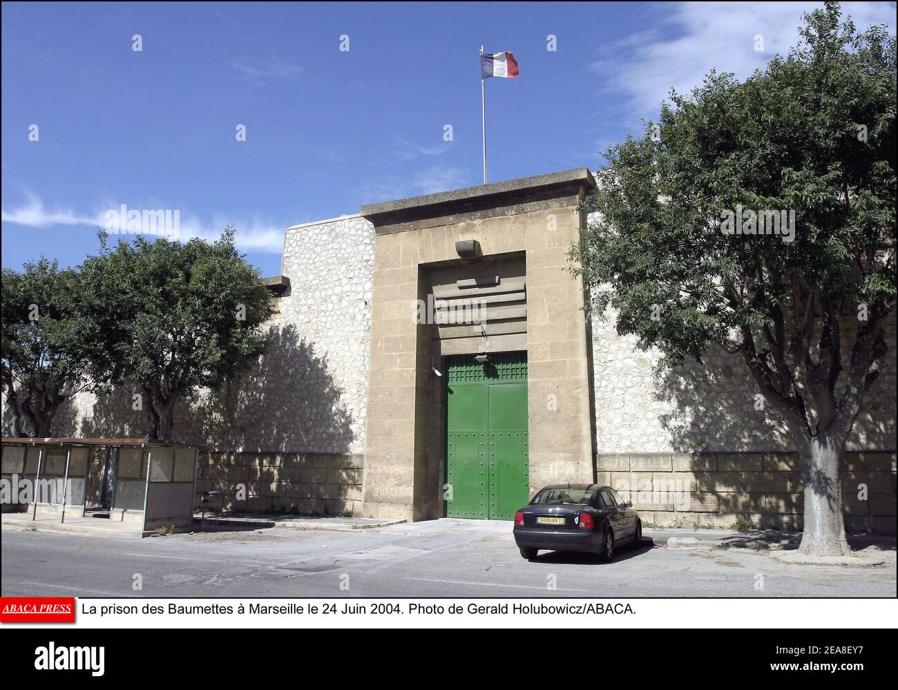 La prison des Baumettes a Marseille le 24 Juin 2004. Photo de Gerald ...
