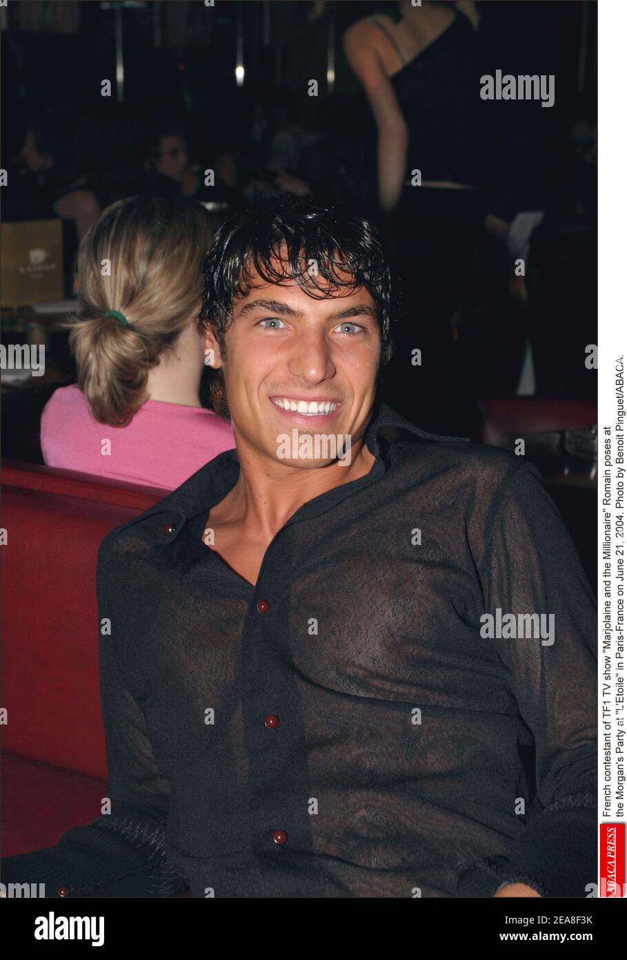 French contestant of TF1 TV show -Marjolaine and the Millionaire ...