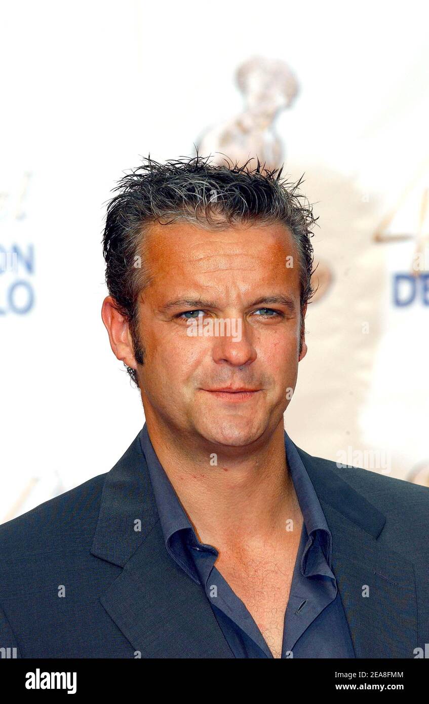 French actor David Brecourt pictured during the opening ceremony of the ...