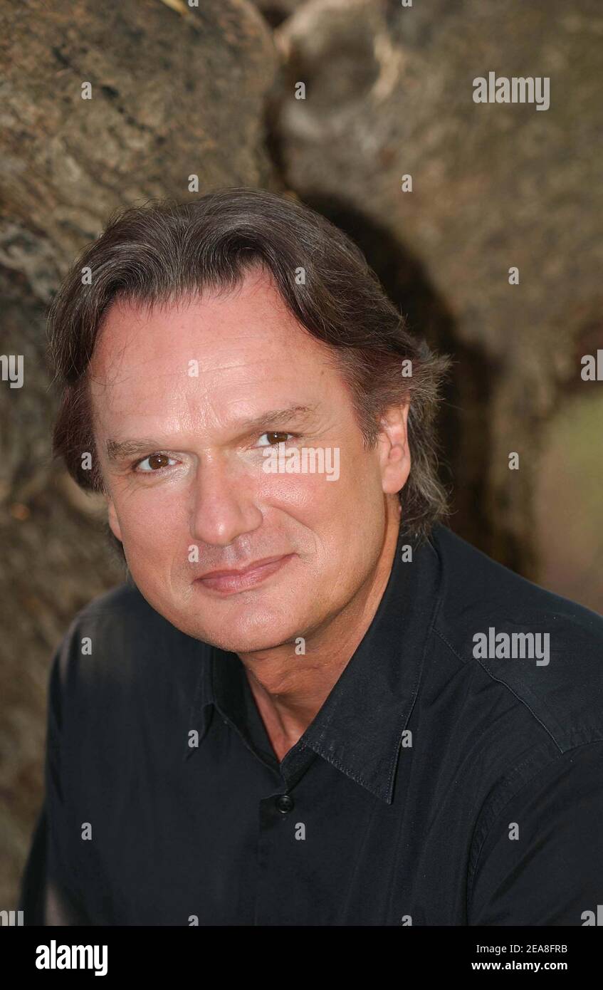 French actor Francois-Eric Gendron, cast member of the French series ...