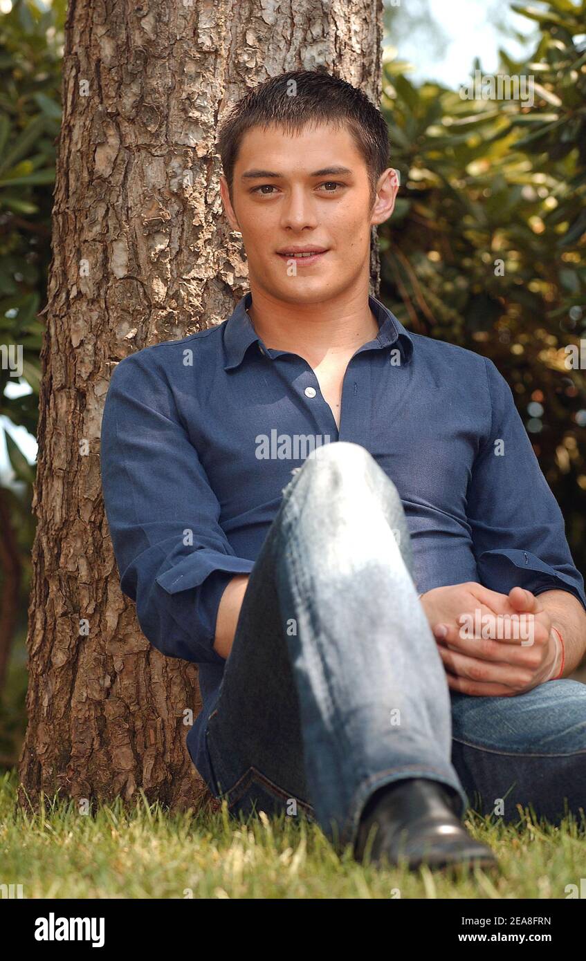 French actor Aurelien Wiik from the series 'Arsene Lupin' pictured at ...