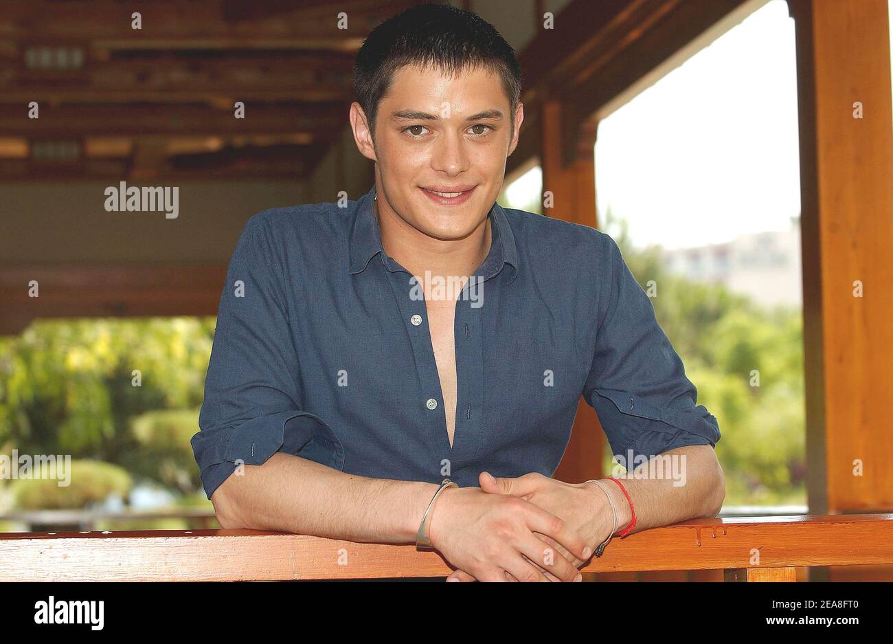 French actor Aurelien Wiik from the series 'Arsene Lupin' pictured at ...