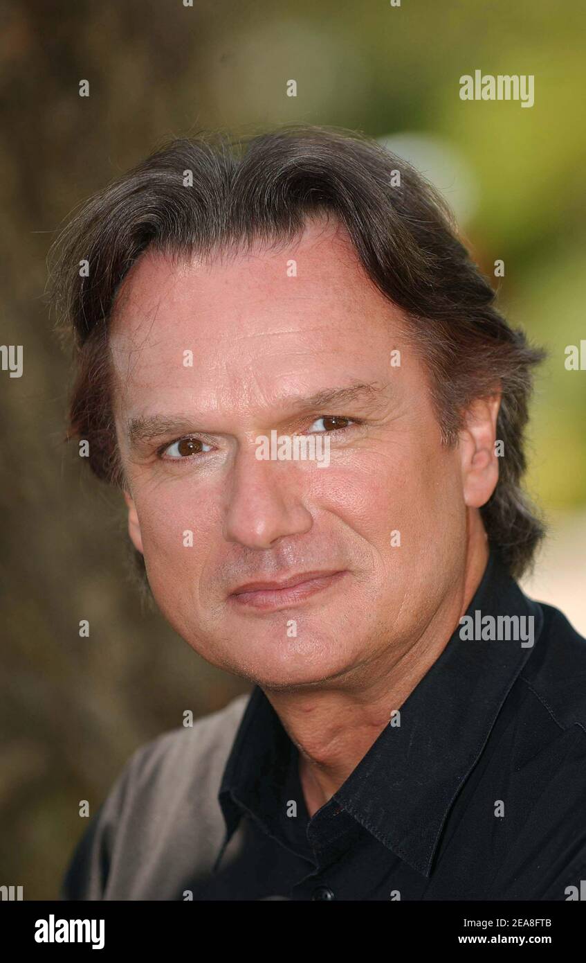 French actor Francois-Eric Gendron, cast member of the French series ...
