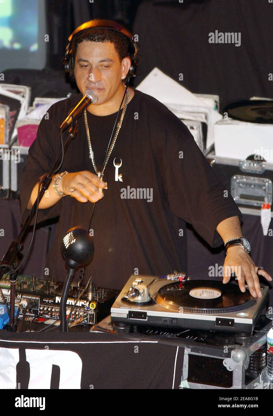 DJ Kid Capri performs at the House of Blues. Los Angeles, June 28, 2004 ...