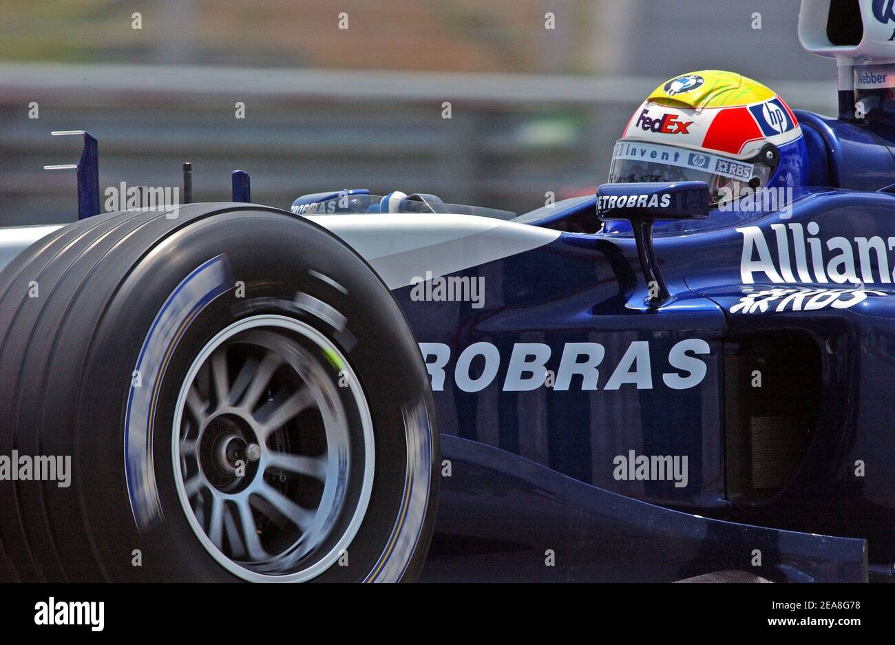 Australian Formula 1 driver Mark Webber (team Williams) during the G.P ...