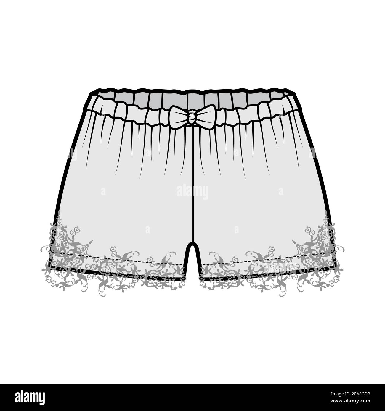 Men short jeans mockup Cut Out Stock Images & Pictures - Alamy