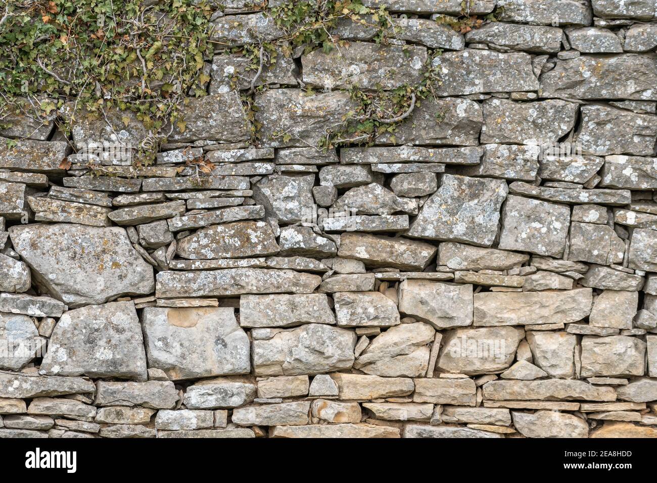 image of stone wall in rural environment Stock Photo - Alamy
