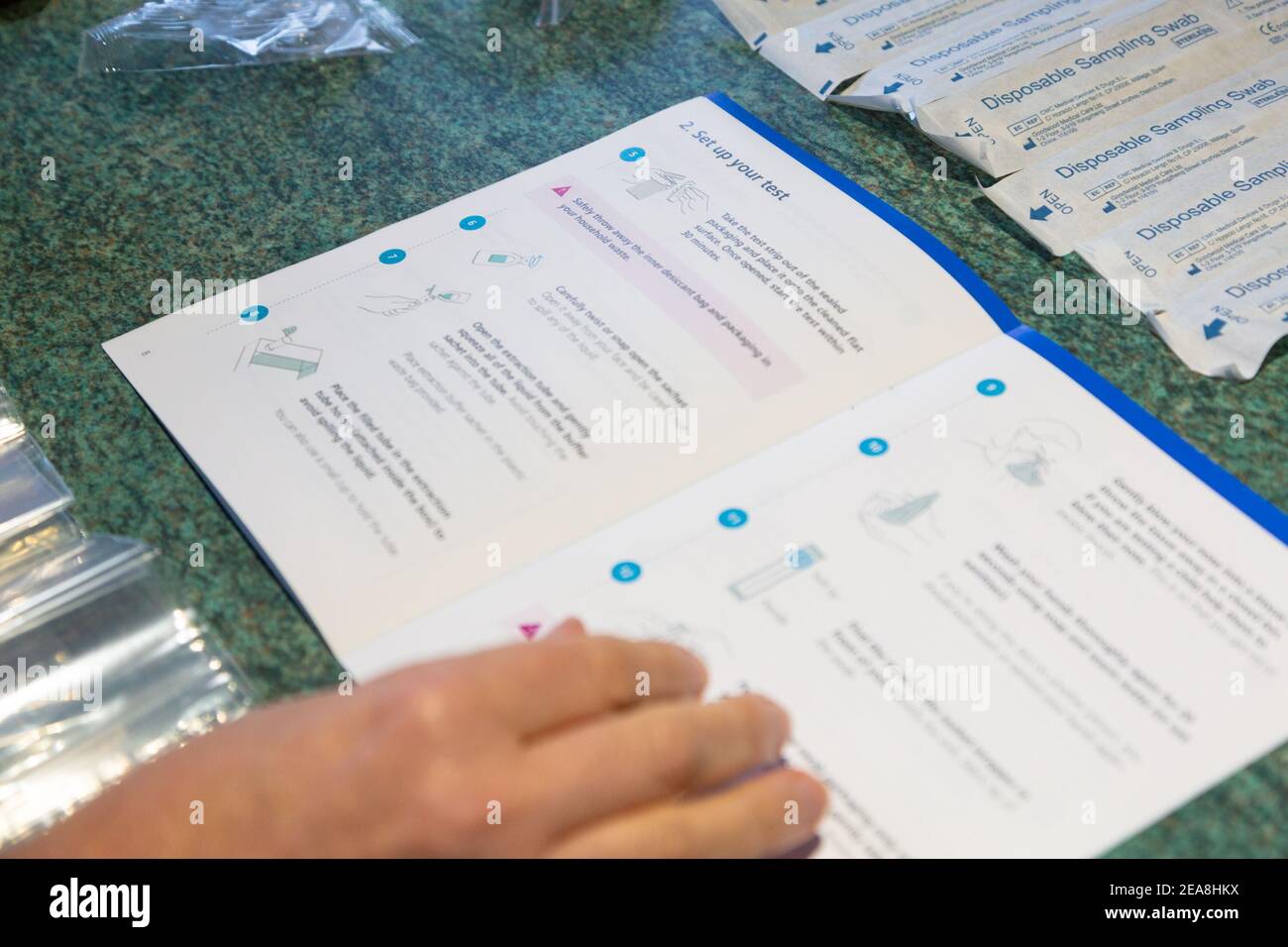 Lateral flow test kit hi-res stock photography and images - Alamy