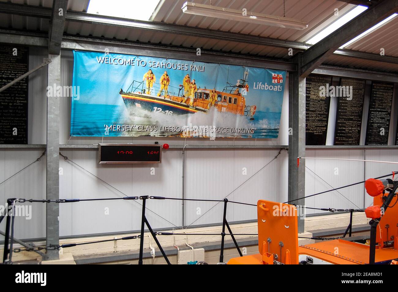 Seahouses lifeboat station Northumberland boat boats lifeboats station ...