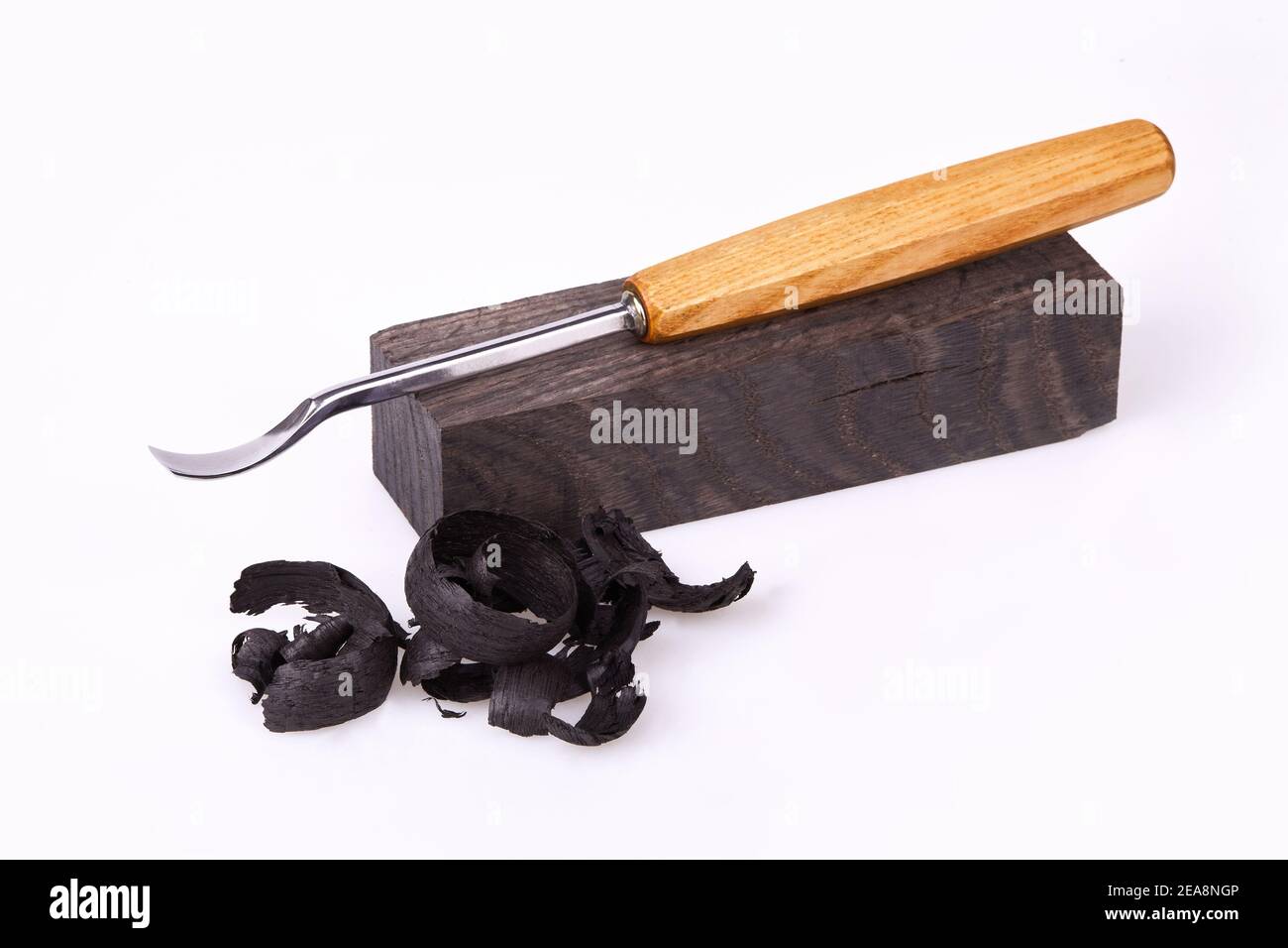 Wood chisel curving tool hi-res stock photography and images - Alamy