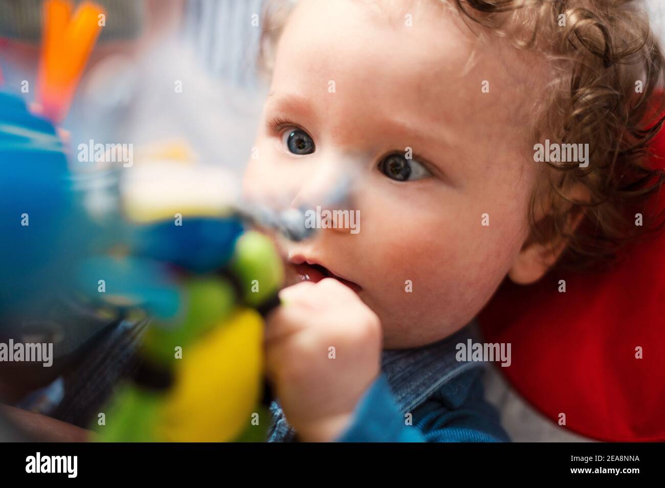 Child exploring texture hi-res stock photography and images - Alamy