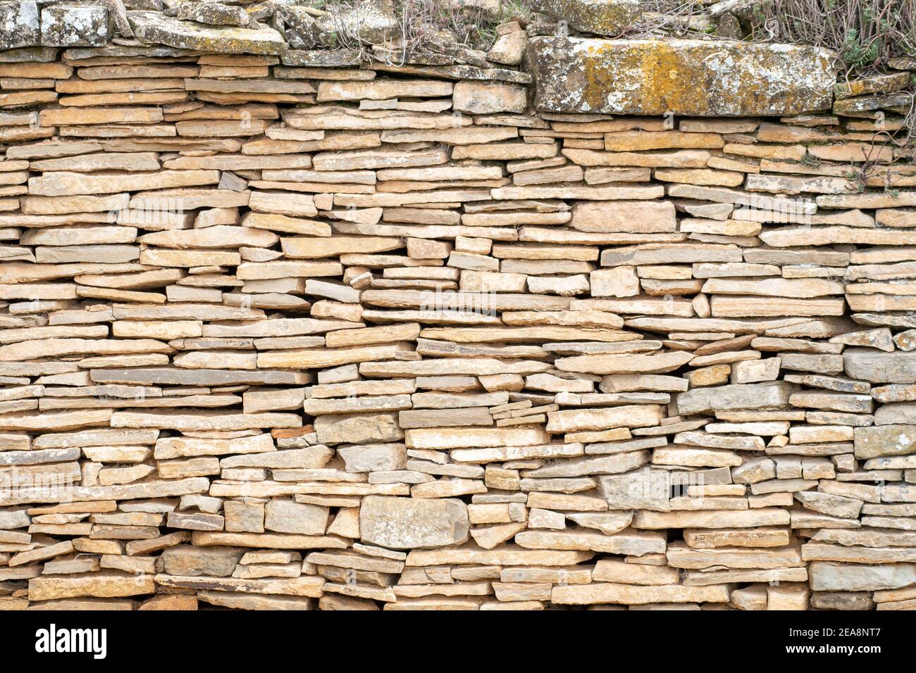 image of stone wall in rural environment Stock Photo - Alamy