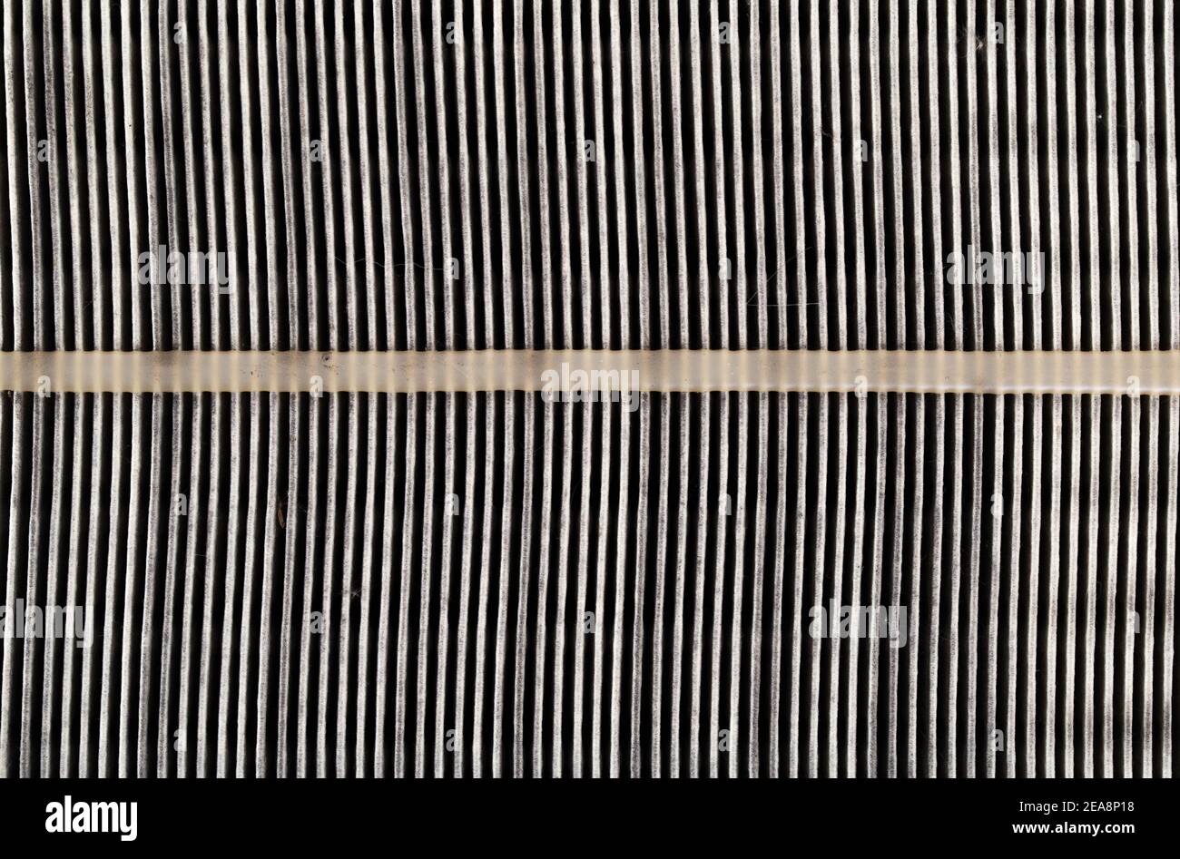 Dirty car air filter texture and background. Air filter element in a ...