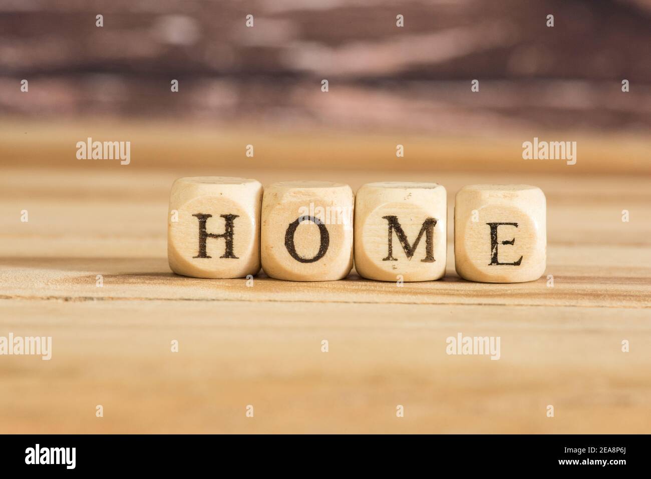 The word HOME Stock Photo - Alamy